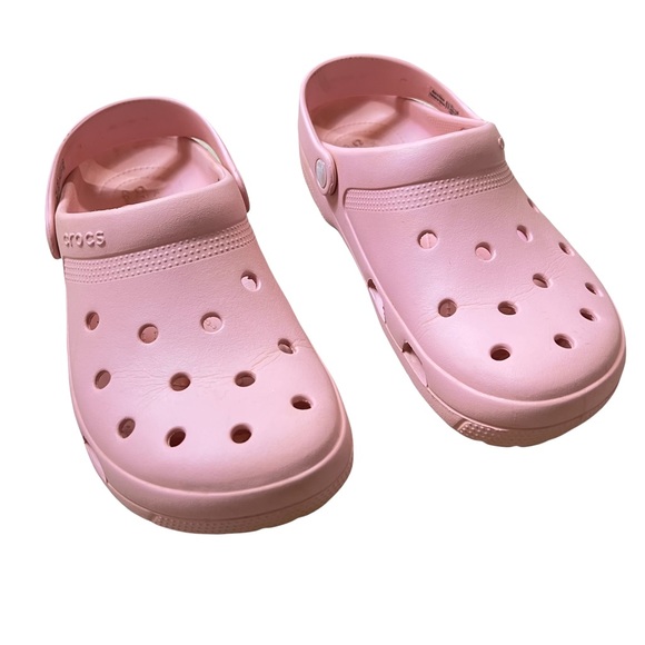 CROCS | Shoes | Crocs Light Pink Classic Clog Sandals | Poshmark